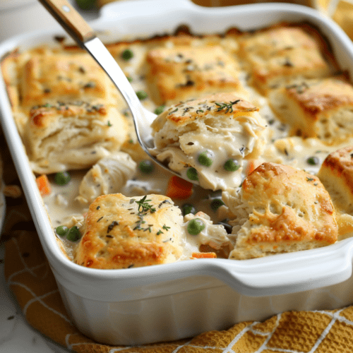 Red Lobster Chicken Cobbler Recipe Using Cheddar Bay Biscuit Mix - TremBom